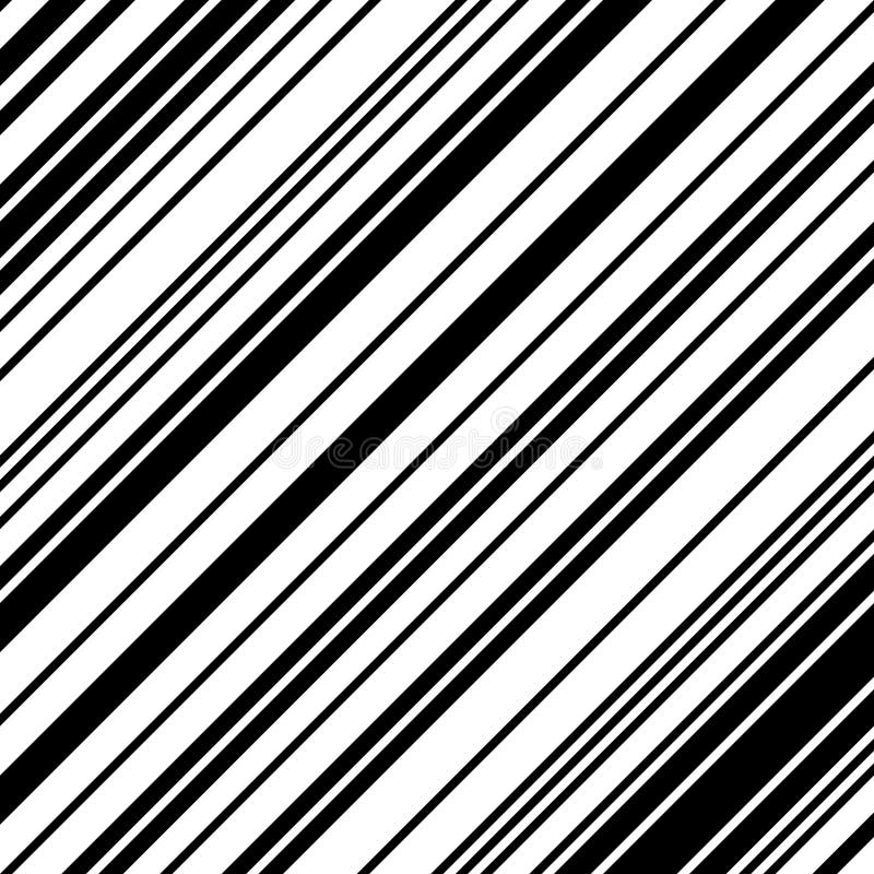Pattern with Black and White Lines Stock Vector - Illustration of ...