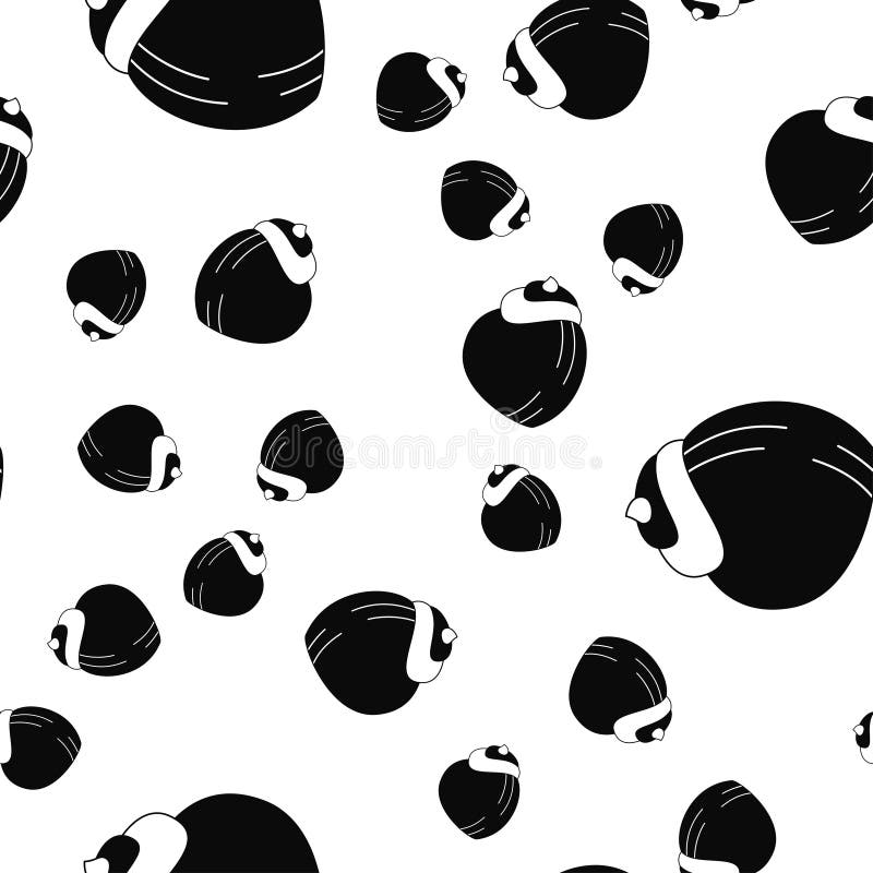 Black White Shells Patterns Stock Illustrations – 99 Black White Shells ...