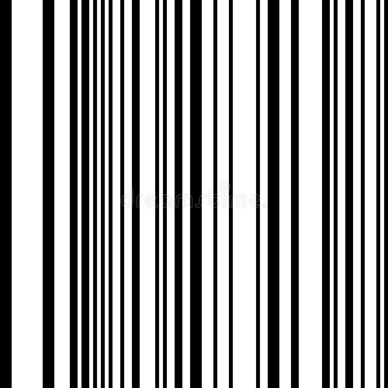 Pattern with Black and White Vertical Lines, Modern Stylish Image ...