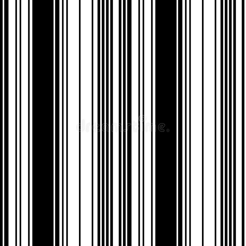 Pattern with Black and White Vertical Lines, Modern Stylish Image ...