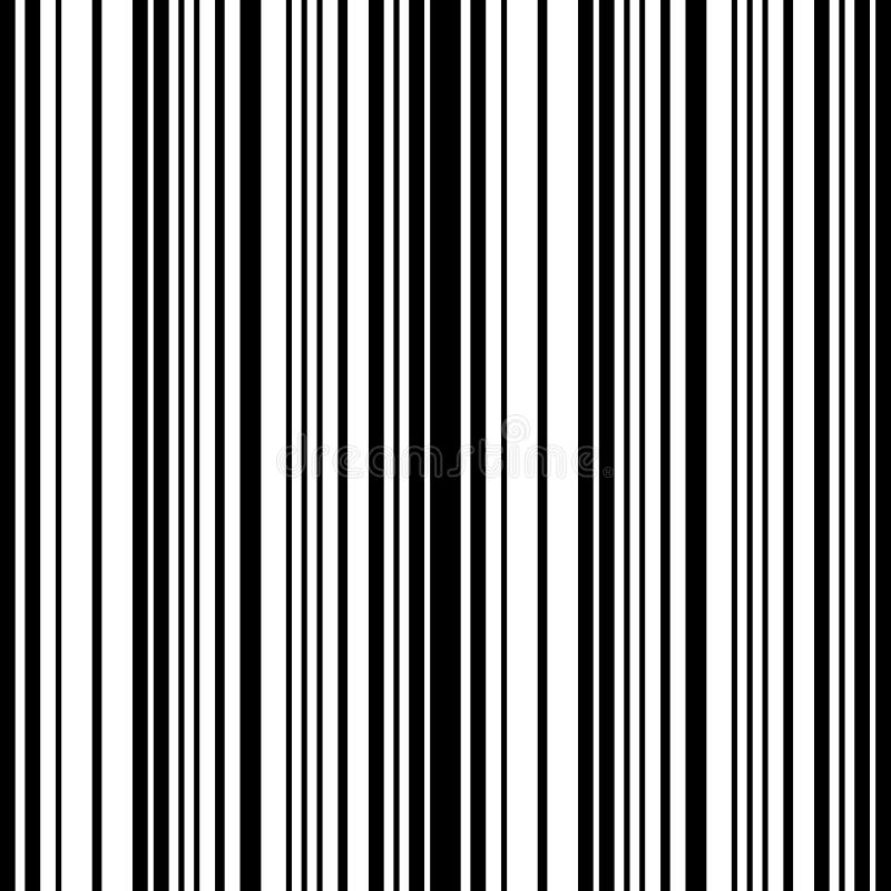 Pattern with Black and White Vertical Lines, Modern Stylish Image ...