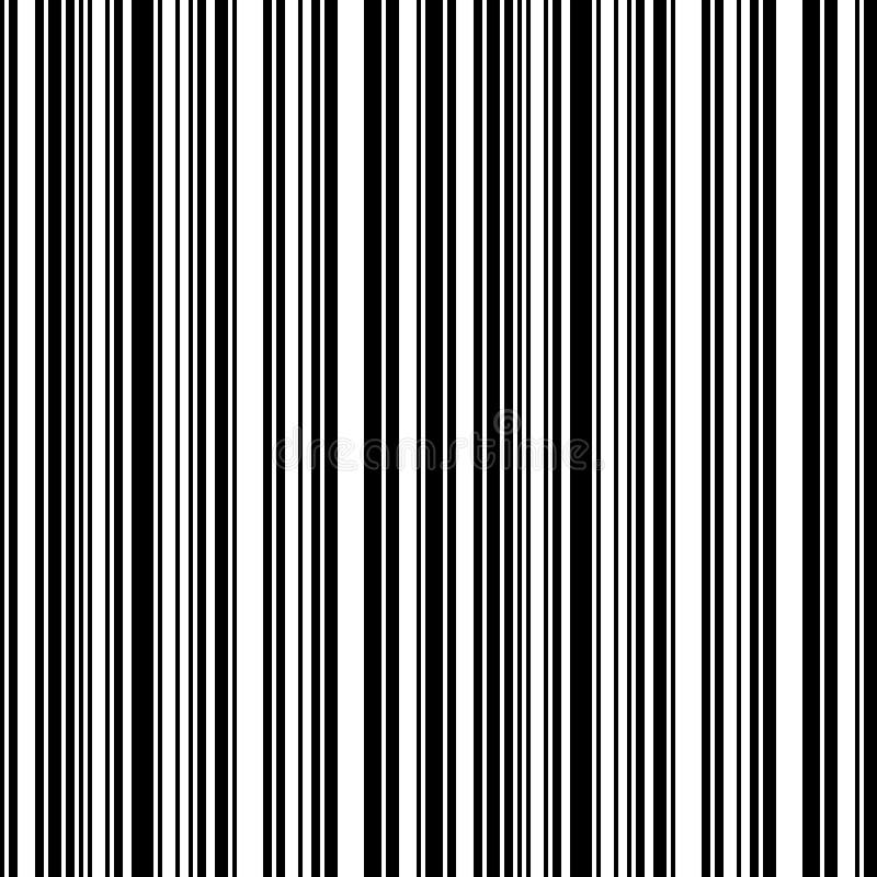 Pattern with Black and White Vertical Lines, Modern Stylish Image ...