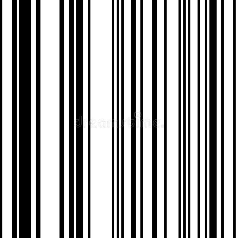 Pattern with Black and White Vertical Lines Stock Vector - Illustration ...