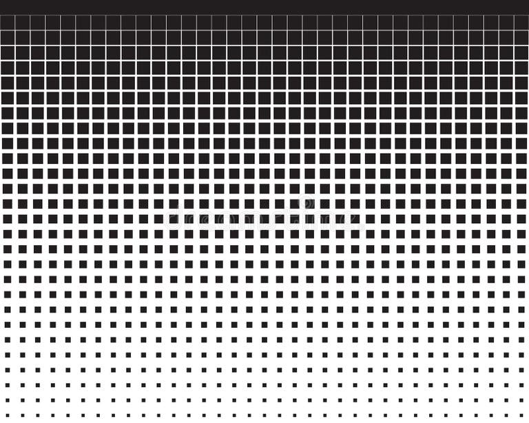 Pattern with Blend Black Squares Stock Illustration - Illustration of ...