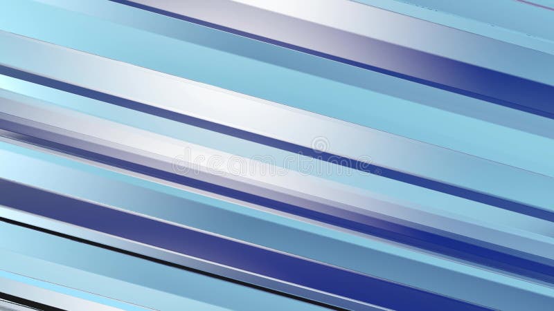 Pattern of Blue Color Strips Prisms. Abstract Background. 3D Rendering ...