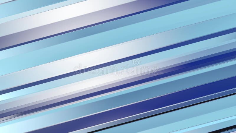 Pattern of Blue Color Strips Prisms. Abstract Background. 3D Rendering ...