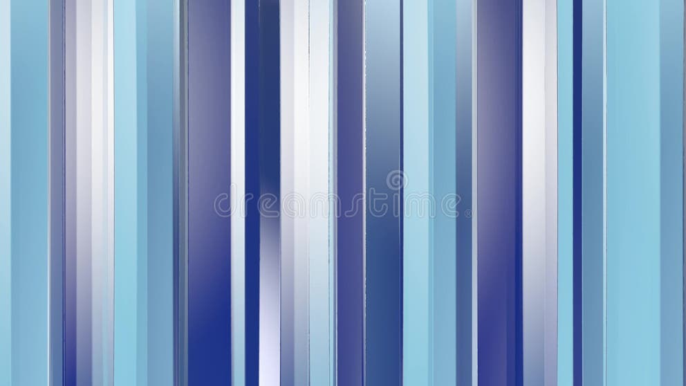 Pattern of Blue Color Strips Prisms. Abstract Background Stock ...