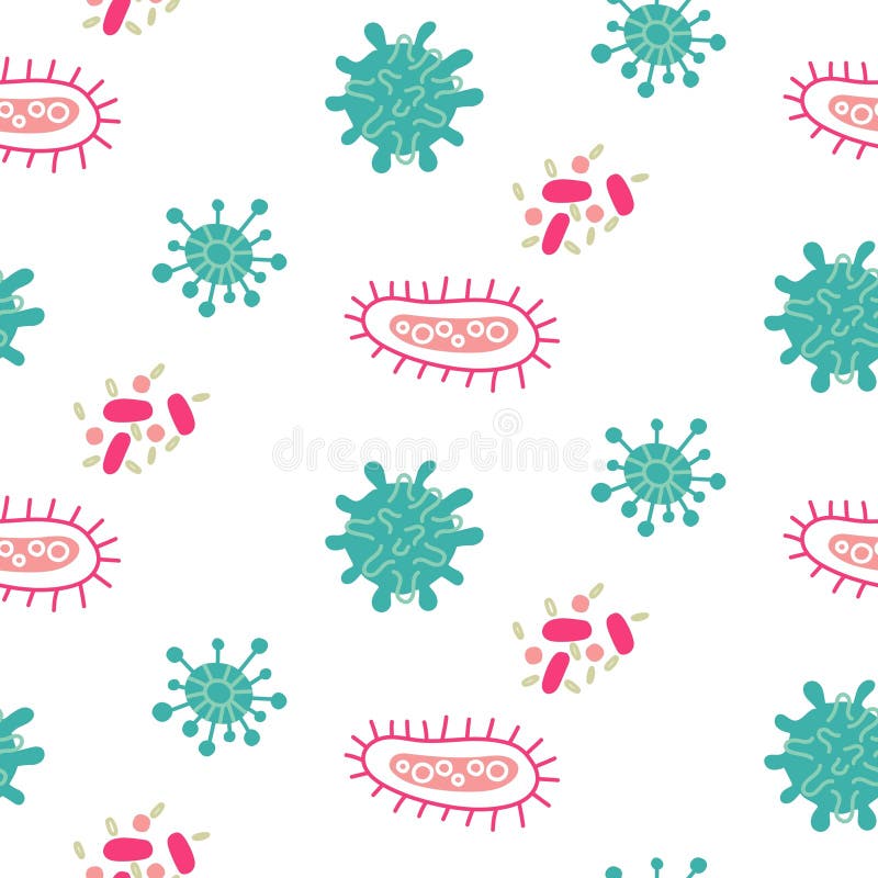 Viruses Bacteria Clipart Stock Illustrations – 1,173 Viruses Bacteria ...
