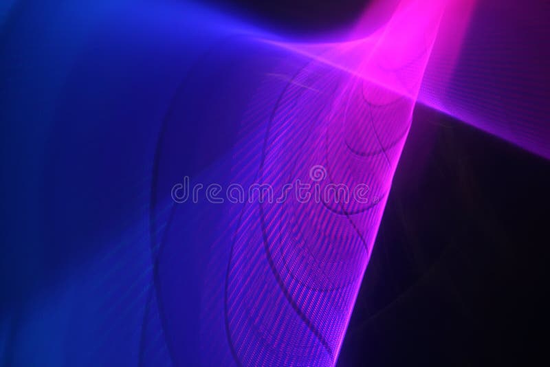 Pattern of Blue and Purple Light, a Section of the Electromagnetic ...