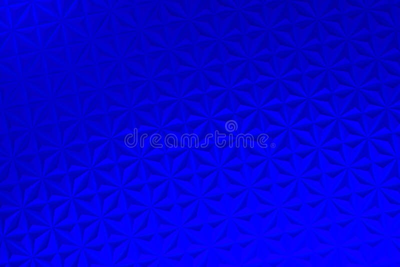 Pattern of Blue Pyramid Shapes Stock Illustration - Illustration of ...