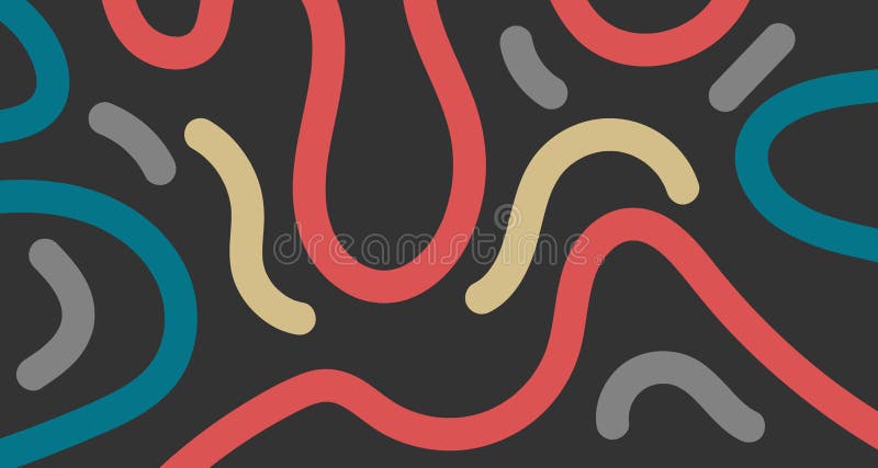 Pattern with Bold Lines, Summer Abstract Background for Invitations ...