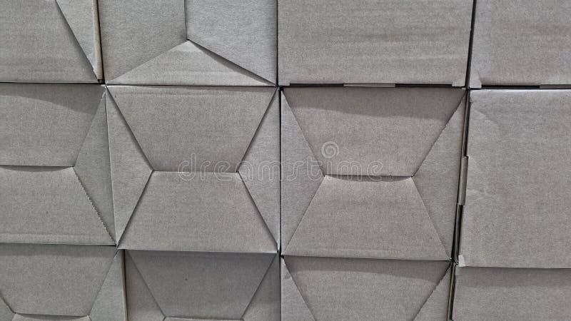 Pattern Box Paper White Packaging Kardus Stock Image - Image of ...