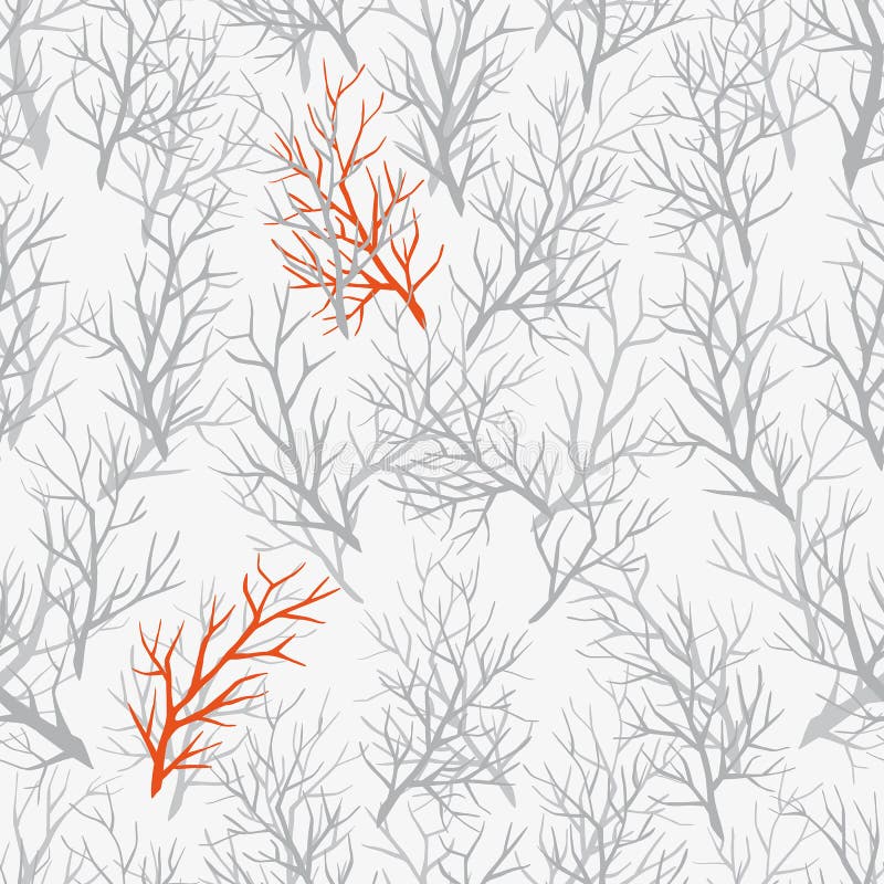 Pattern of the branches stock vector. Illustration of clip - 88626460