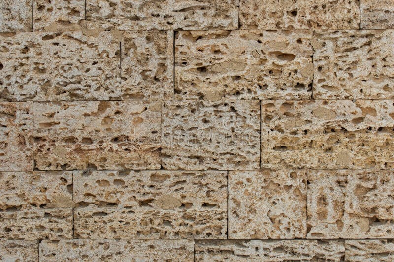 Pattern Brick Blocks Shell Sand Stone Wall Texture Background Abstract ...