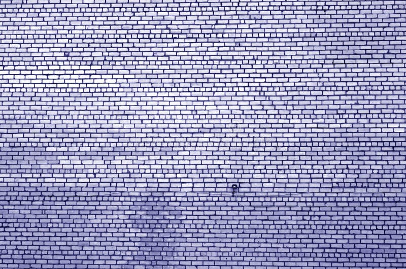 Pattern of Brick Wall with Blur Effect in Black and White Stock Image ...