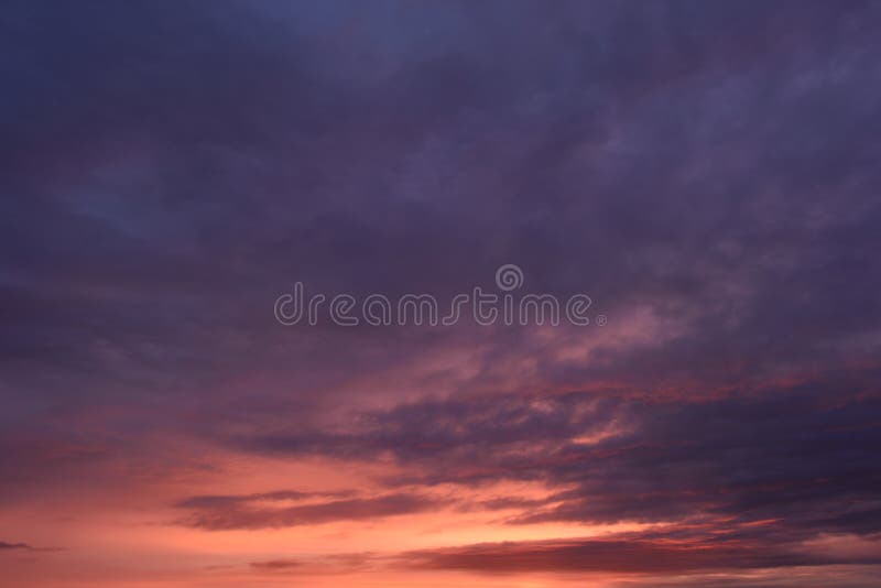 Pattern Bright Colors only Sky Dark Clouds in Sunlight C at Sunset ...