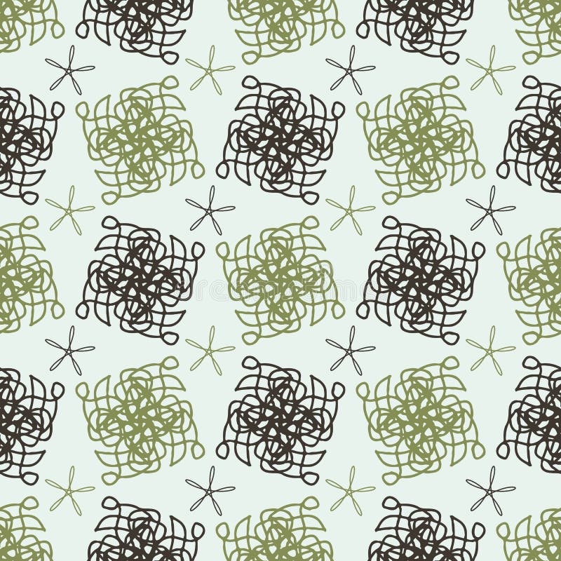 Seamless Pattern Of Broken Colored Lines Stock Vector - Illustration of ...