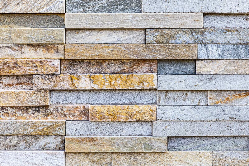 Pattern Brown Stone Cladding Wall Tile Texture and Seamless Background ...