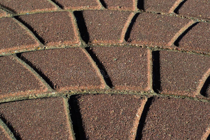 A Pattern of Brown Stone Pavement Close, Photo Stock Image - Image of ...
