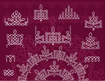 Repeat Rangoli Stock Illustrations – 649 Repeat Rangoli Stock ...