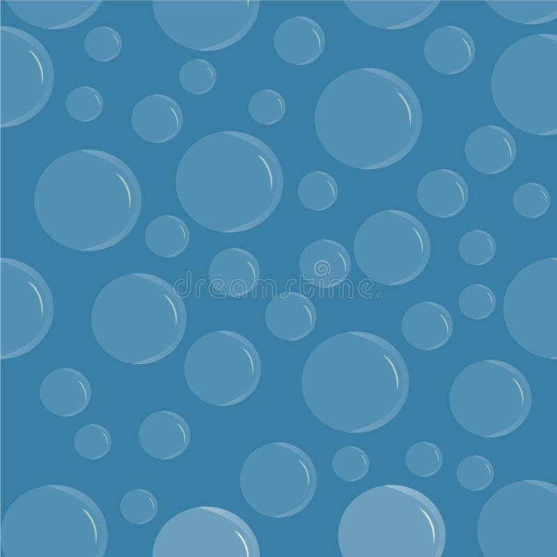 Pattern Bubble Vector on Background Stock Vector - Illustration of drop ...