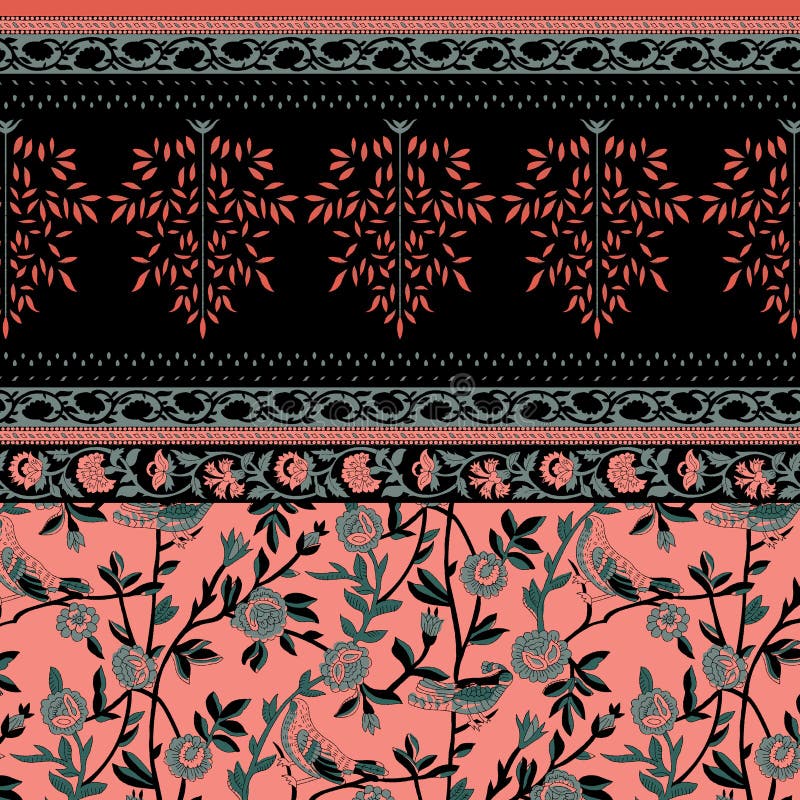 Multi Colors Design Pattern Hand Made Stock Illustration - Illustration ...