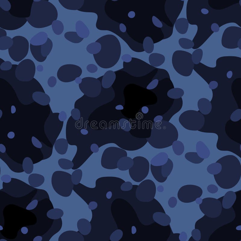 A Pattern from a Cartoon Space Background with Black Holes. Infinite ...