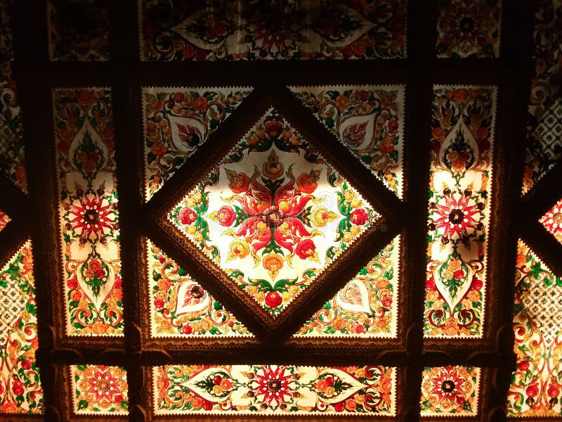 Pattern on the ceiling stock photo. Image of religion - 52033544