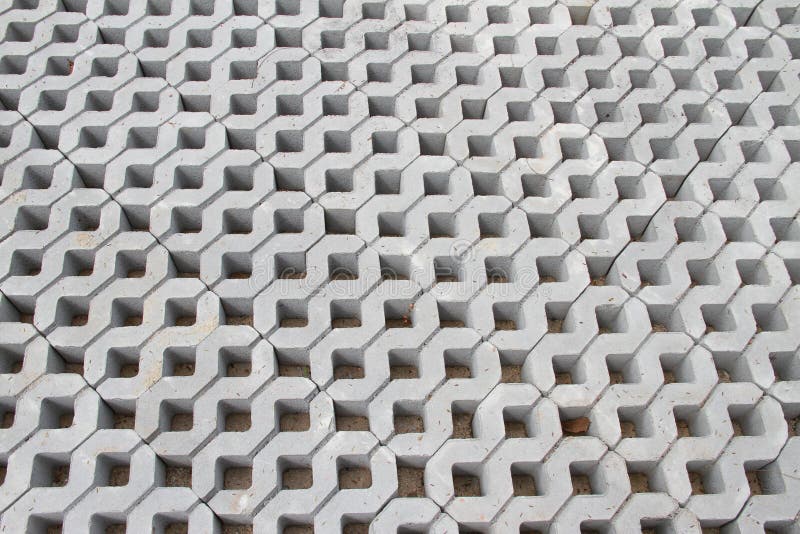 Pattern of Cement Block on the Floor Stock Photo - Image of granite ...