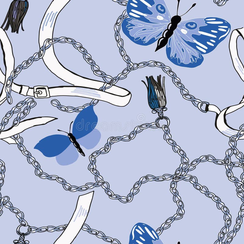 Butterfly Chains Stock Illustrations – 94 Butterfly Chains Stock ...