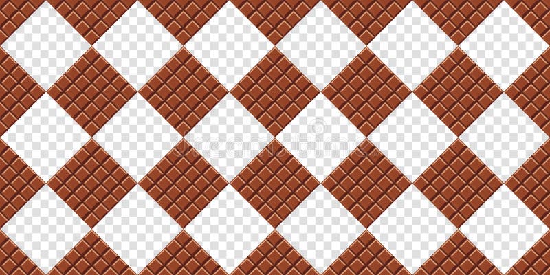 Pattern of Chocolate Bars Against. Chocolate Bar Seamless Pattern Stock ...