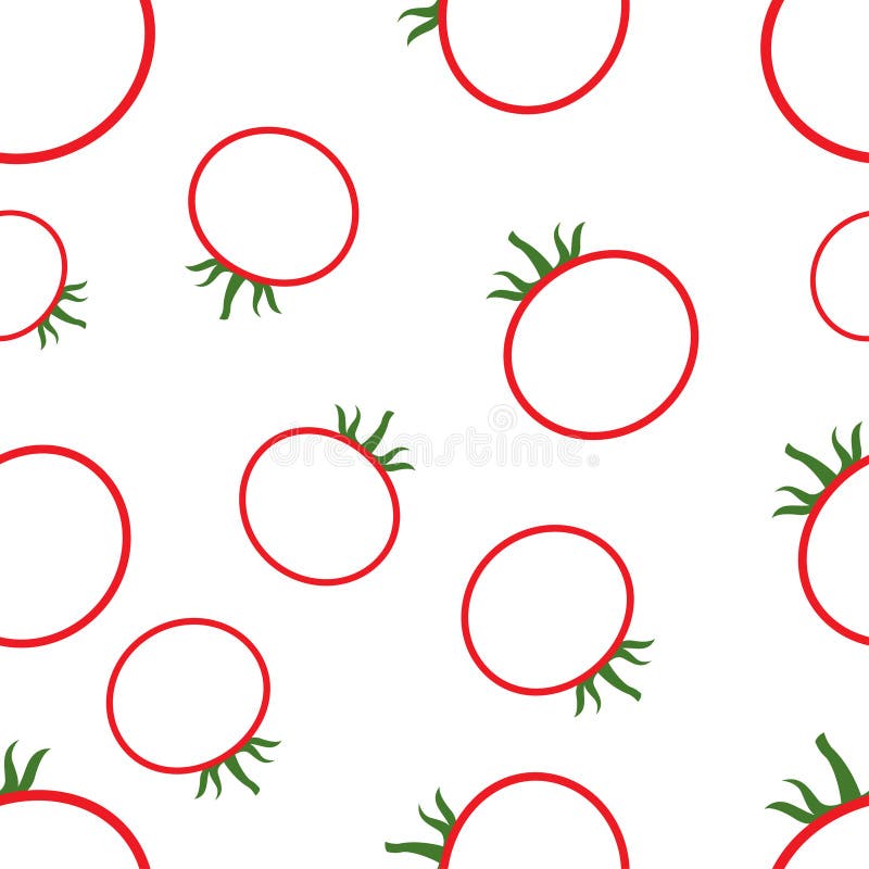 Pattern Circuit Tomato stock vector. Illustration of ingredient - 42285260