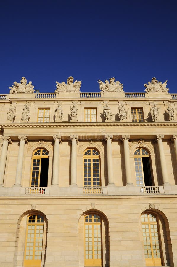 Pattern of Classical Building with Blue Sky Stock Photo - Image of ...
