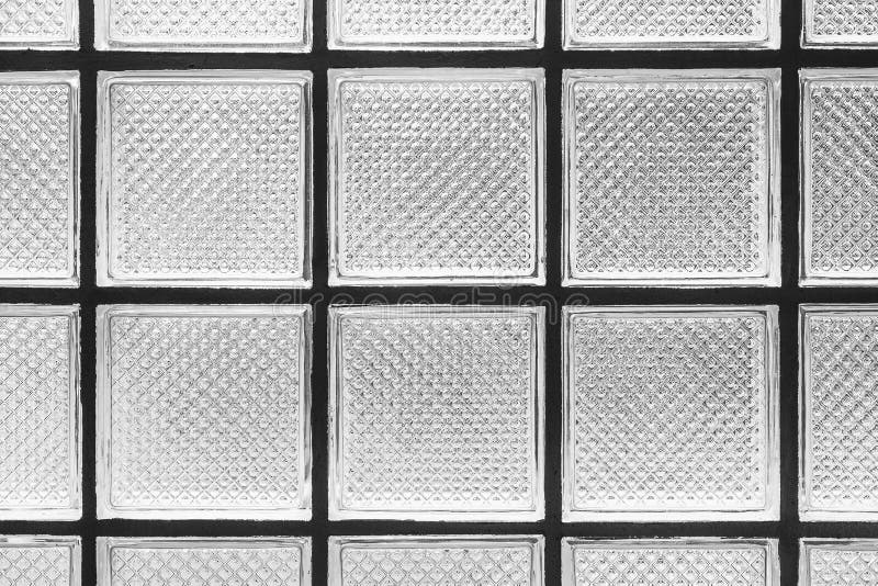 Pattern of Clear White Glass Wall Surface Texture Stock Photo - Image ...