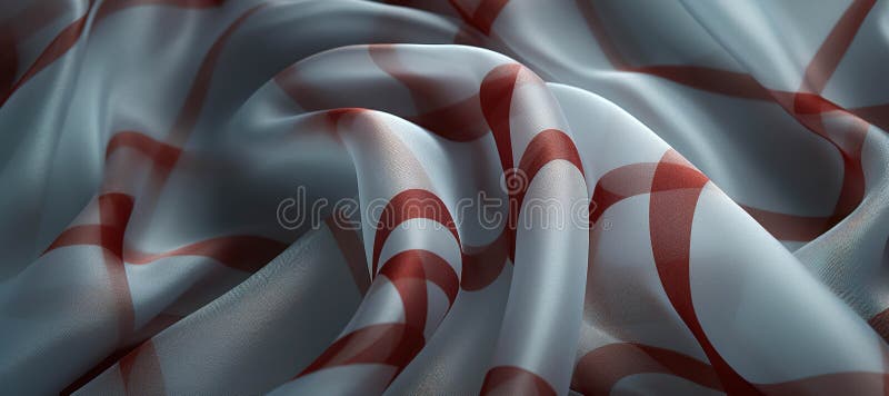 Pattern Cloth Texture Waves Motif Background Stock Illustration ...