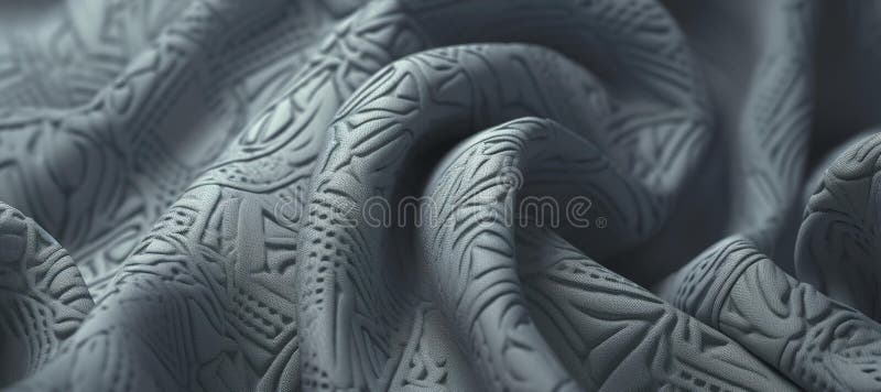 Pattern Cloth Texture Waves Motif Background Stock Illustration ...