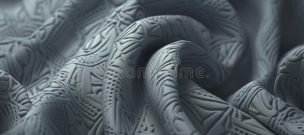 Pattern Cloth Texture Waves Motif Background Stock Illustration ...