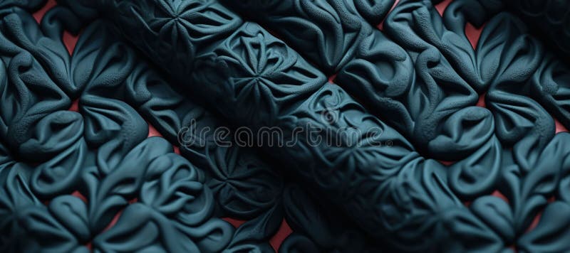 Pattern Cloth Texture Waves Motif Background Stock Illustration ...