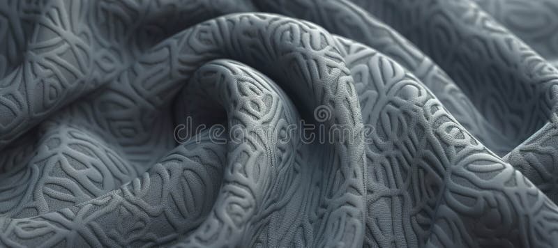Pattern Cloth Texture Waves Motif Background Stock Illustration ...