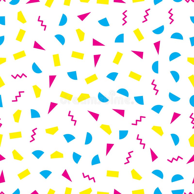 Pattern with cmyk colors stock vector. Illustration of cmyk - 150566836