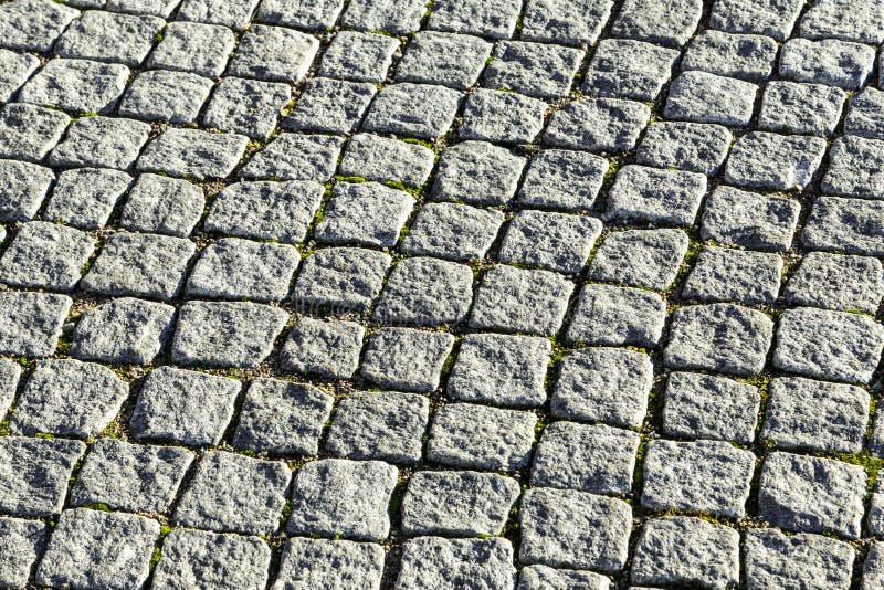 Pattern of Cobble Stones at the Paveway Stock Photo - Image of pavement ...