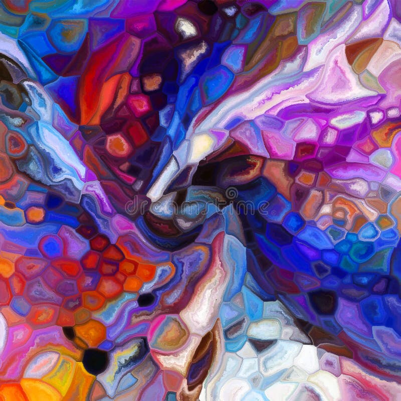 Pattern of Cohesive Disarray Stock Photo - Image of manifestation ...