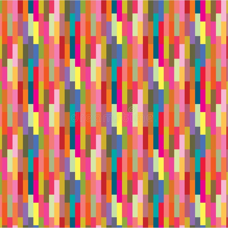 Pattern Color Graphic Collection on White Background Stock Illustration ...