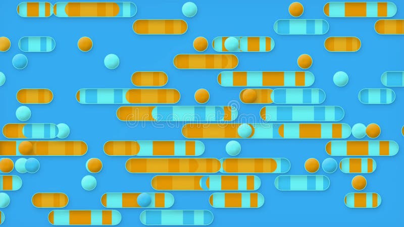 Pattern Colored Geometric Shapes with Trendy Gradient 3d Render Loop ...