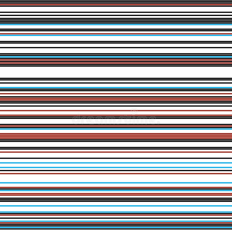 Colored Horizontal Lines with Same Thickness Stock Vector ...