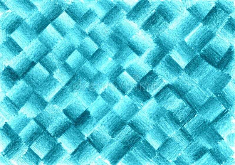 Pattern with Colored Pencils. Every Squares Has Each Gradient. Blue ...