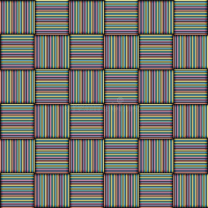 The Pattern of Colored Squares. Stock Vector - Illustration of green ...