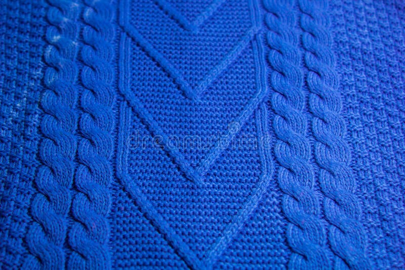 Pattern of Colorful Knitted Sweaters Closeup. Handmade Merino Wool ...