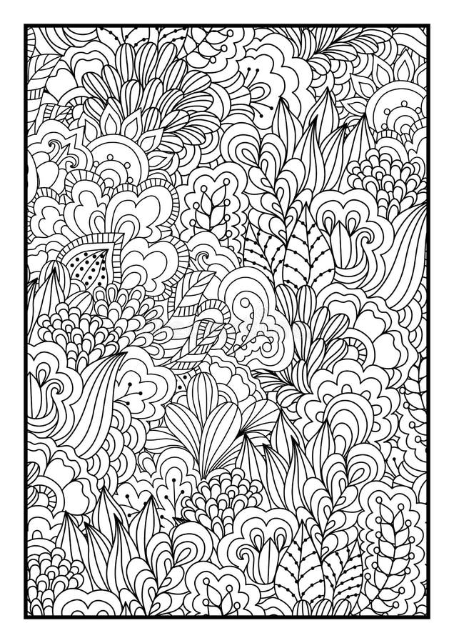 Pattern for coloring book stock vector. Illustration of design - 58993541