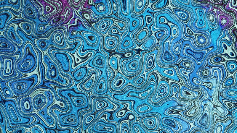 A Pattern Made of Irregular Curves that Looks Like a Wetland ...